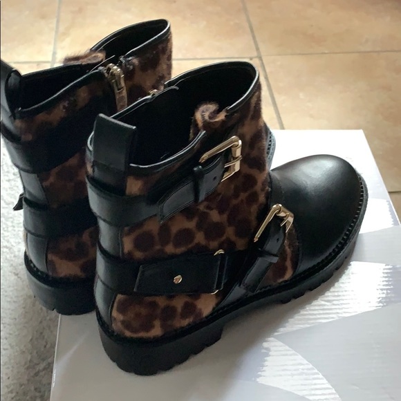 Nine West | Shoes | Nine West Leopard Print Boots | Poshmark